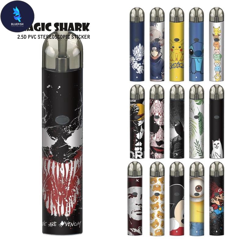 BF Magic Shark Full Wrapped Cartoon Bear Pikachu Pokemon Venom Mario ...