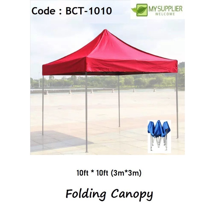 BCT-1010 10x10 Ft Night Market Canopy Camping Tent 3x3m Payung Niaga ...