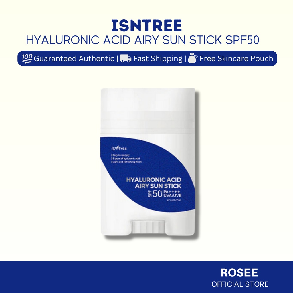 Isntree Hyaluronic Acid Airy Sun Stick SPF50 22g | Shopee Malaysia
