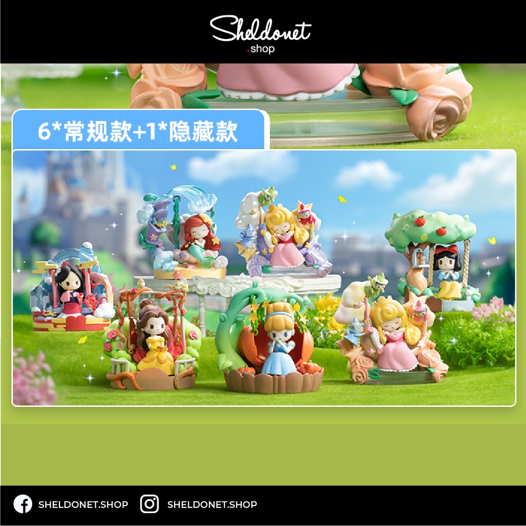 52TOYS: Disney Princess D-Baby Floral Swing Series (6+1) | Shopee Malaysia