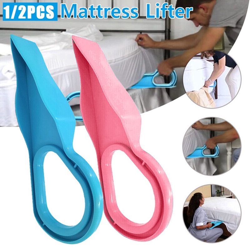 2PCS Mattress Lifter Bed Stand Support Ergonomic Mattress Lifting Wedge ...