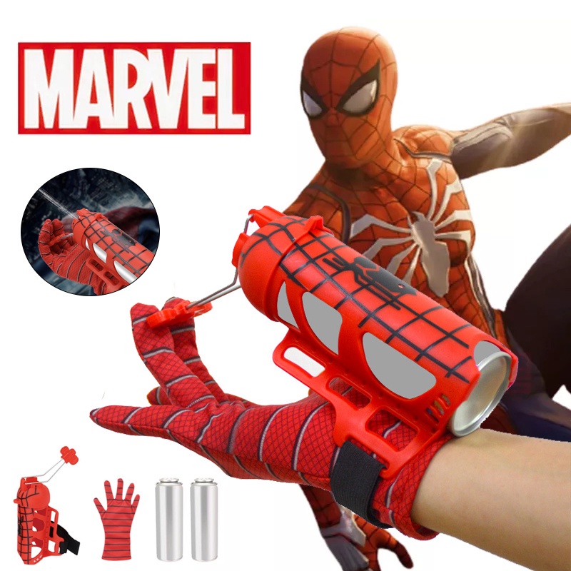 Kids Toy Spider Man Launcher Avengers Web Shooter Toys Cosplay Spider ...