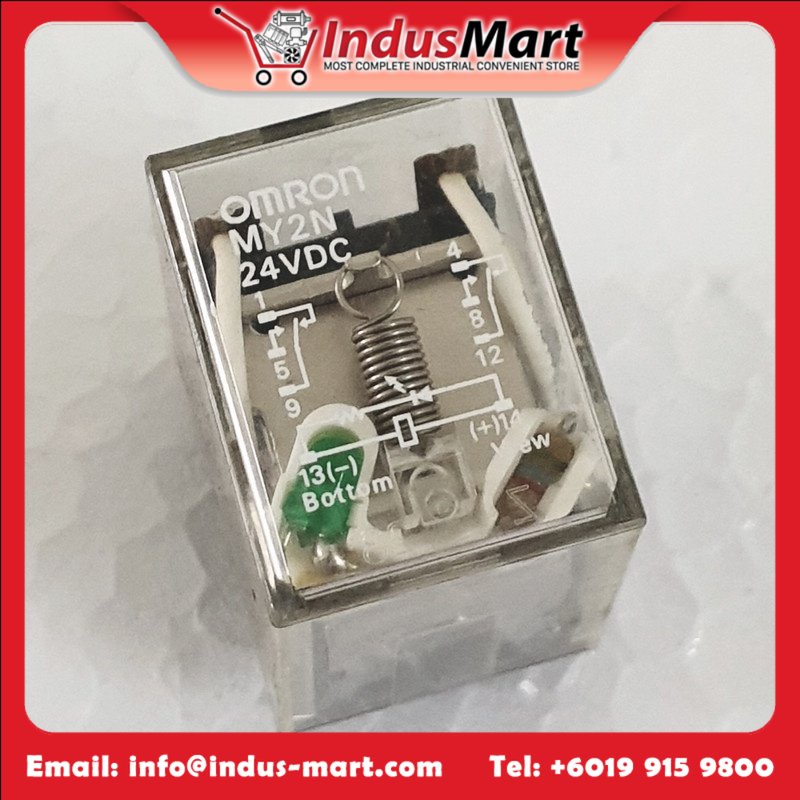 [Refurbish] OMRON MY2N DC24 [2] Relay | Shopee Malaysia