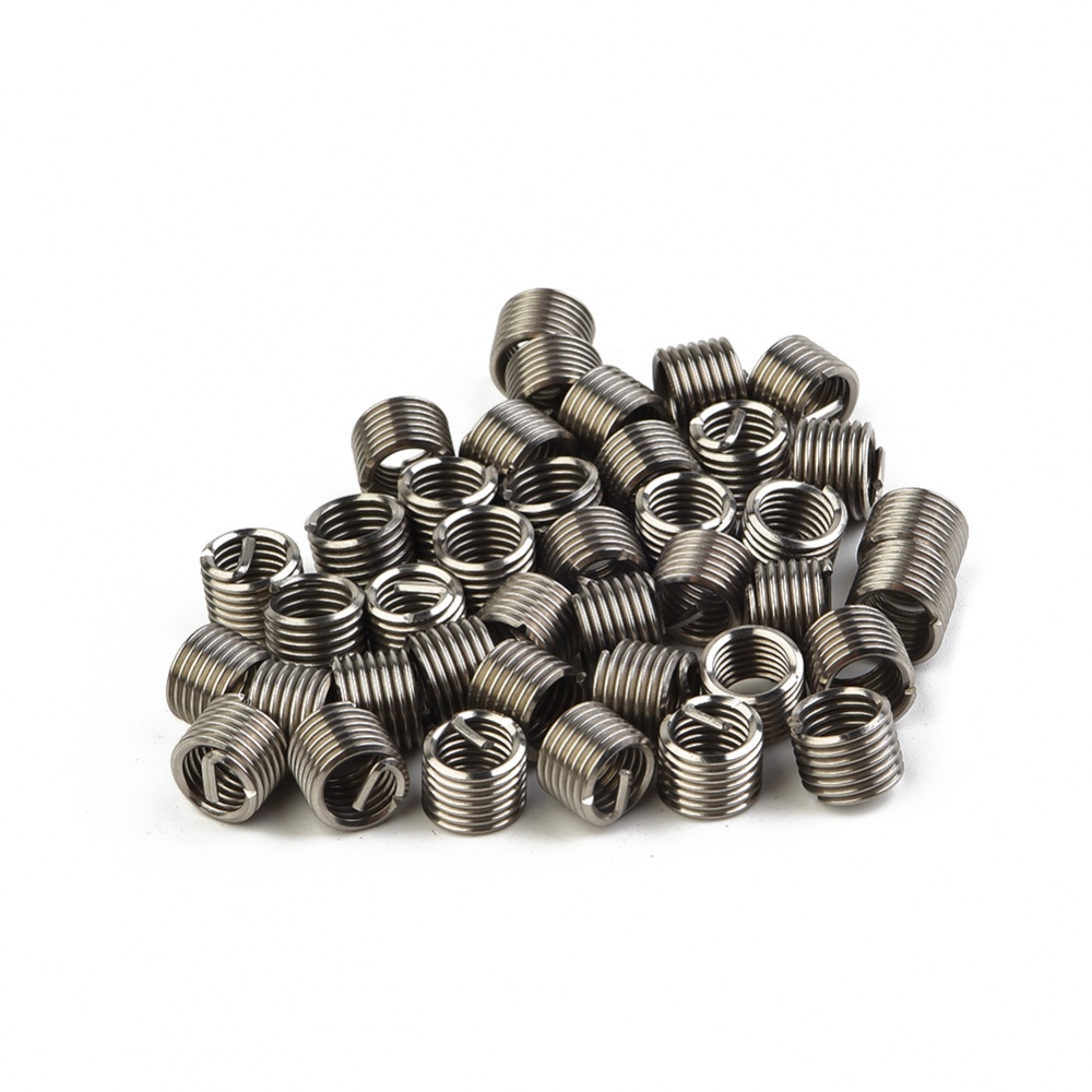 50 Pack 304 Stainless Steel Helicoil Wire Thread Insert M6 x 10 Metric ...