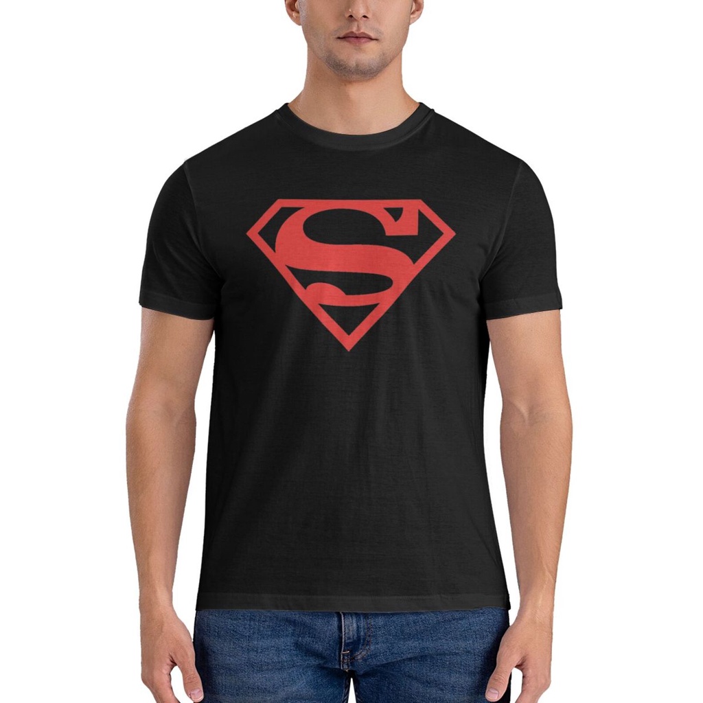 Comics Superboy Logo Fashion Cotton Tshirt Vintage | Shopee Malaysia