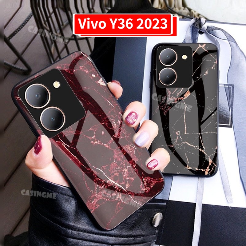 Vivo Y36 4G 2023 Tempered Glass Phone Case For Vivo Y36 Y 36 36Y ...