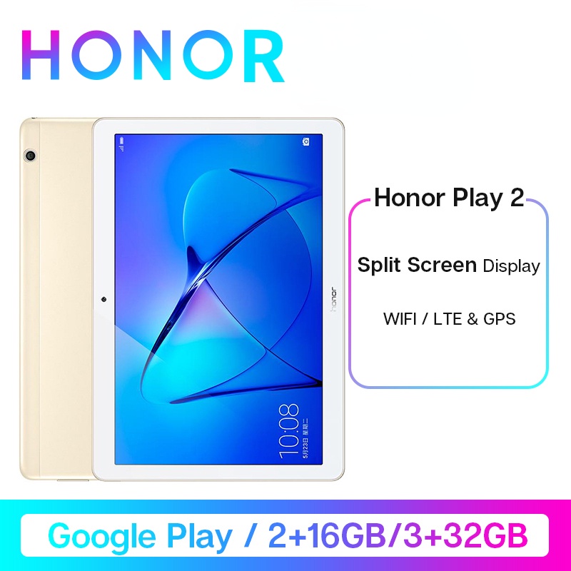 Huawei Honor Play 2 Tablet Play2 Mediapad 9.6'' Snapdragon 425 Extend 128G SD Card Kids Tablet ...