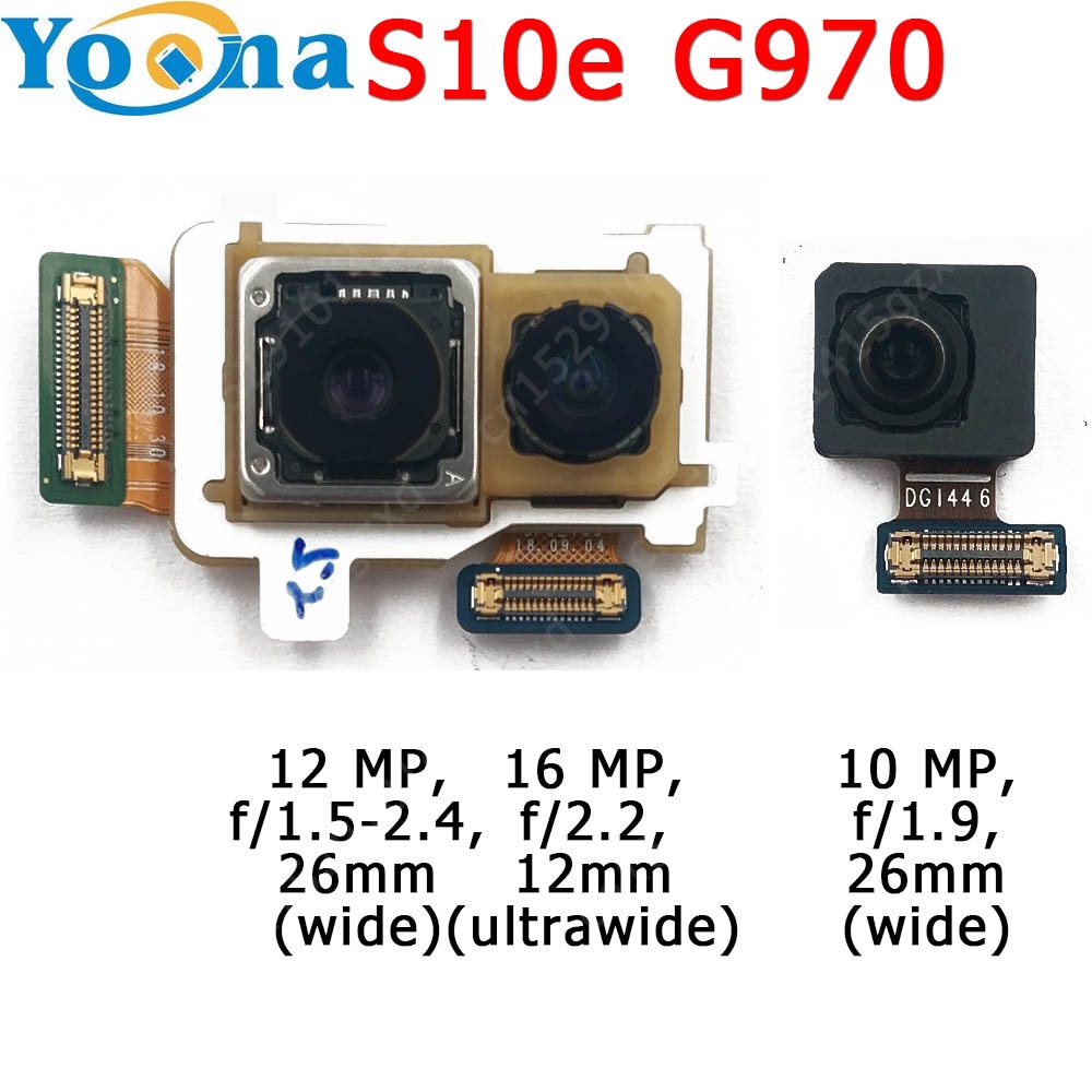 Original Front and Rear Back Camera For Samsung Galaxy S10e G970 Main ...