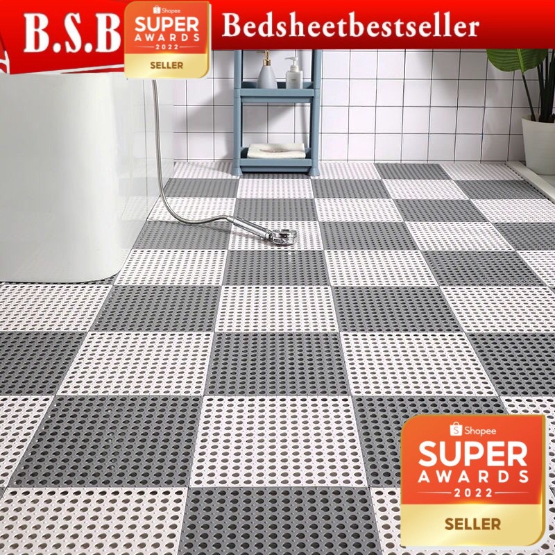 Non-slip Bath Mats Cuttable Home Splice Carpet Items for Bathroom ...