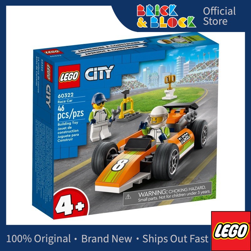 LEGO 60322 Race Car | LEGO City | Shopee Malaysia