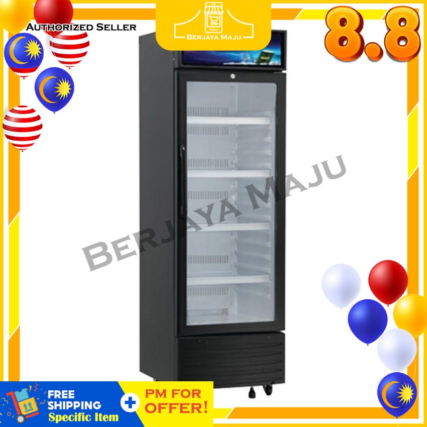 Khind 250L 1 Door Display Showcase Upright Chiller KDS250 | Shopee Malaysia