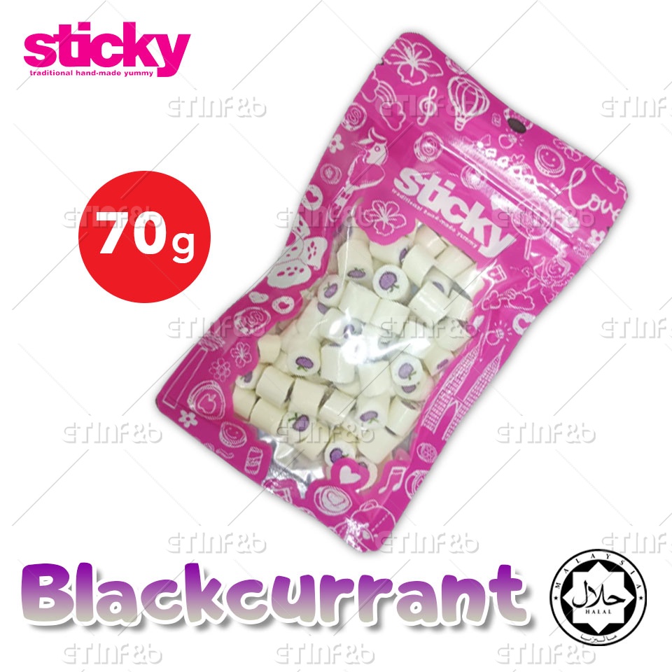 STICKY CANDY GULA-GULA VIRAL STOK SEDIA Thank You Happy Birthday Gift I ...