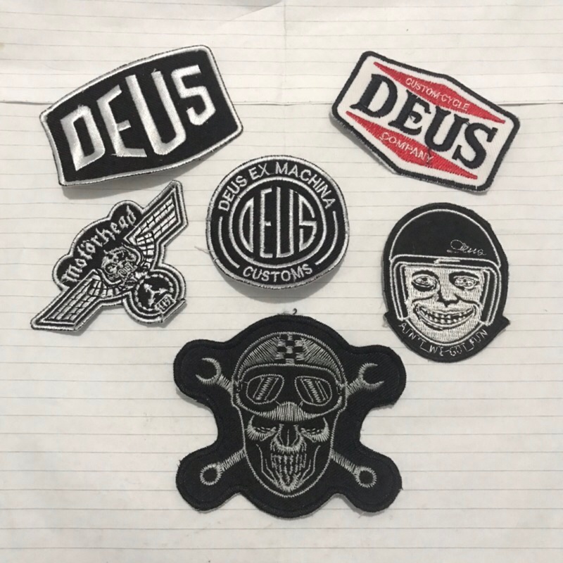 Cool Motorcycle Embroidery Patch | Shopee Malaysia
