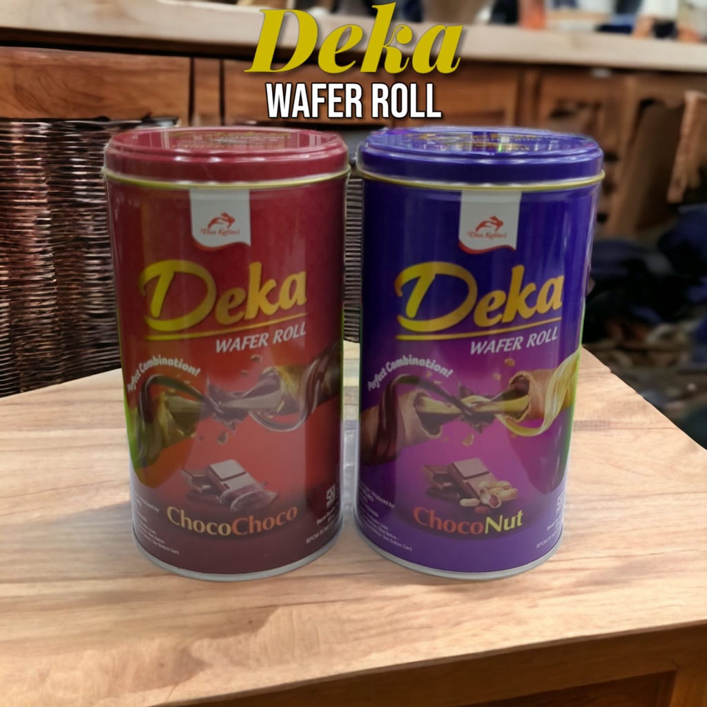 DEKA WAFER ROLL TIN 330 GR | Shopee Malaysia