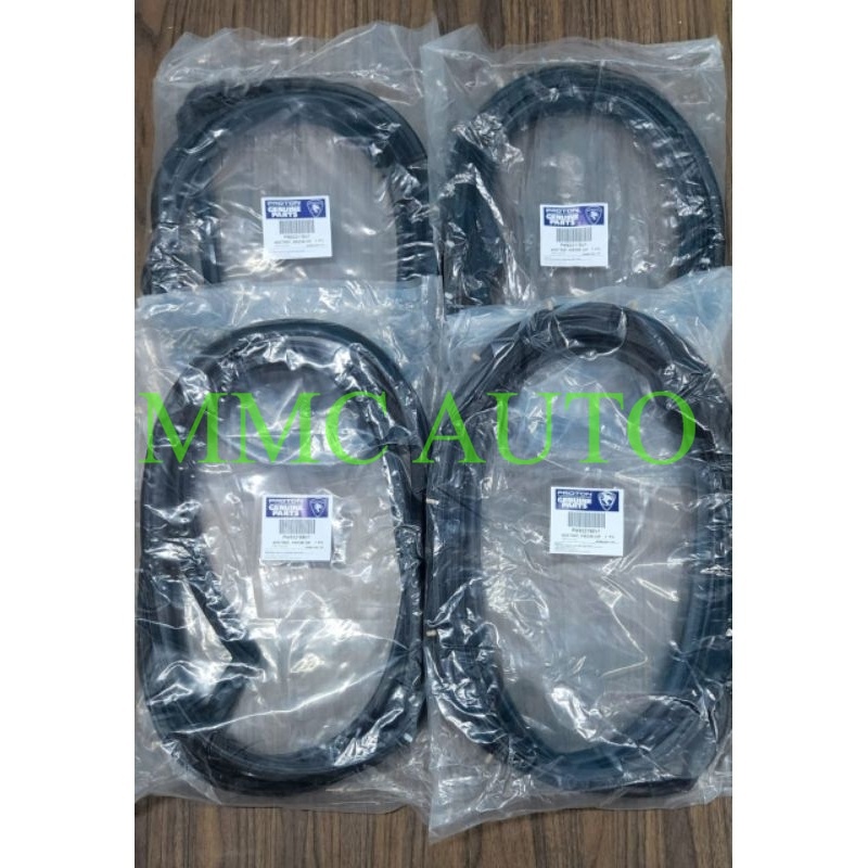 *ORIGINAL PROTON WIRA DOOR RUBBER/ GETAH PINTU FRONT/ DEPAN & REAR ...