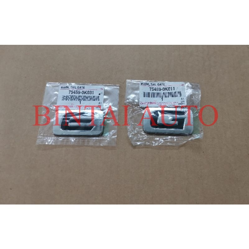 *ORIGINAL TOYOTA INNOVA REAR BONNET MARK/EMBLEM/BELAKANG BONET LOGO (G ...