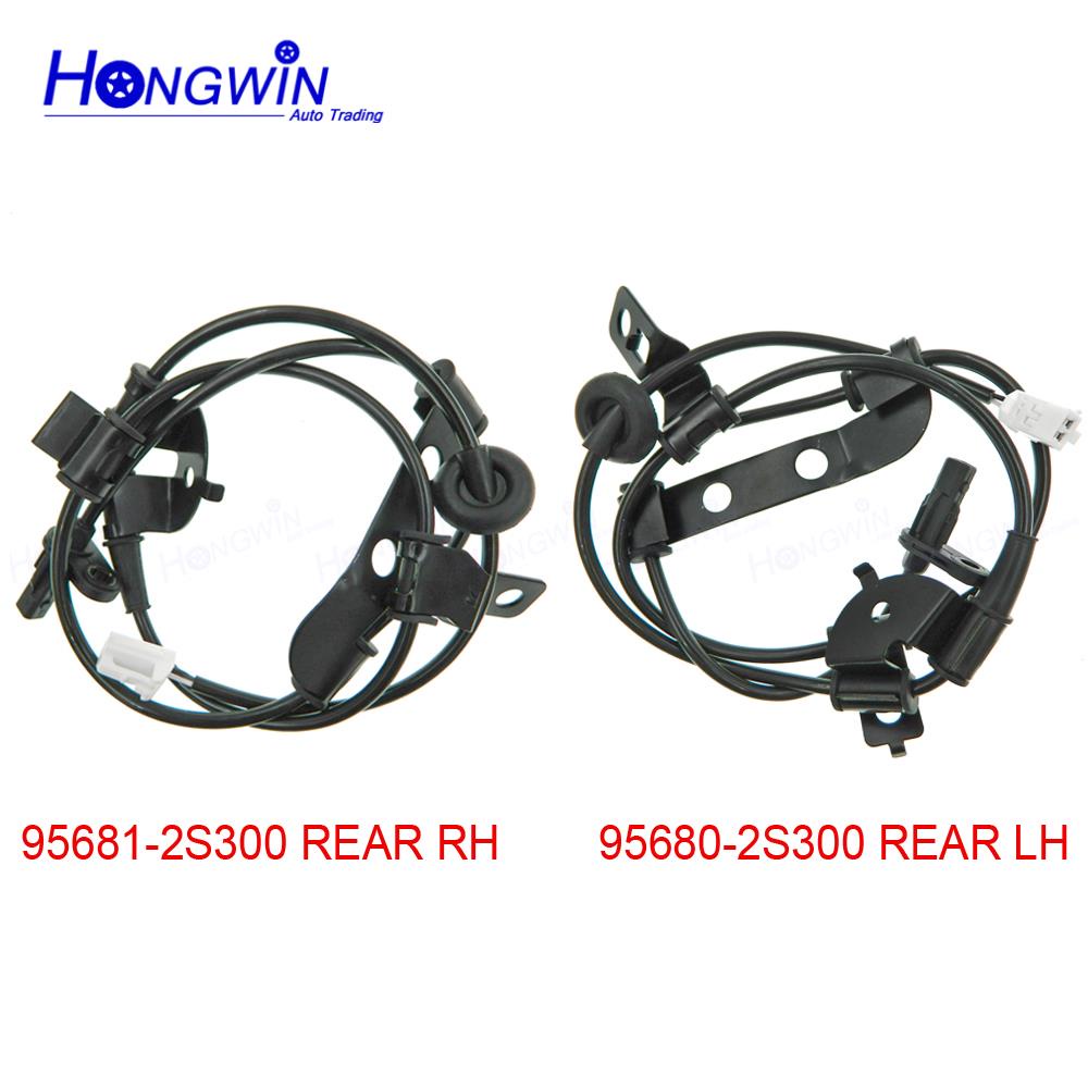95680-2S300 95681-2S300 Rear Left&Right New ABS Wheel Speed Sensor For ...