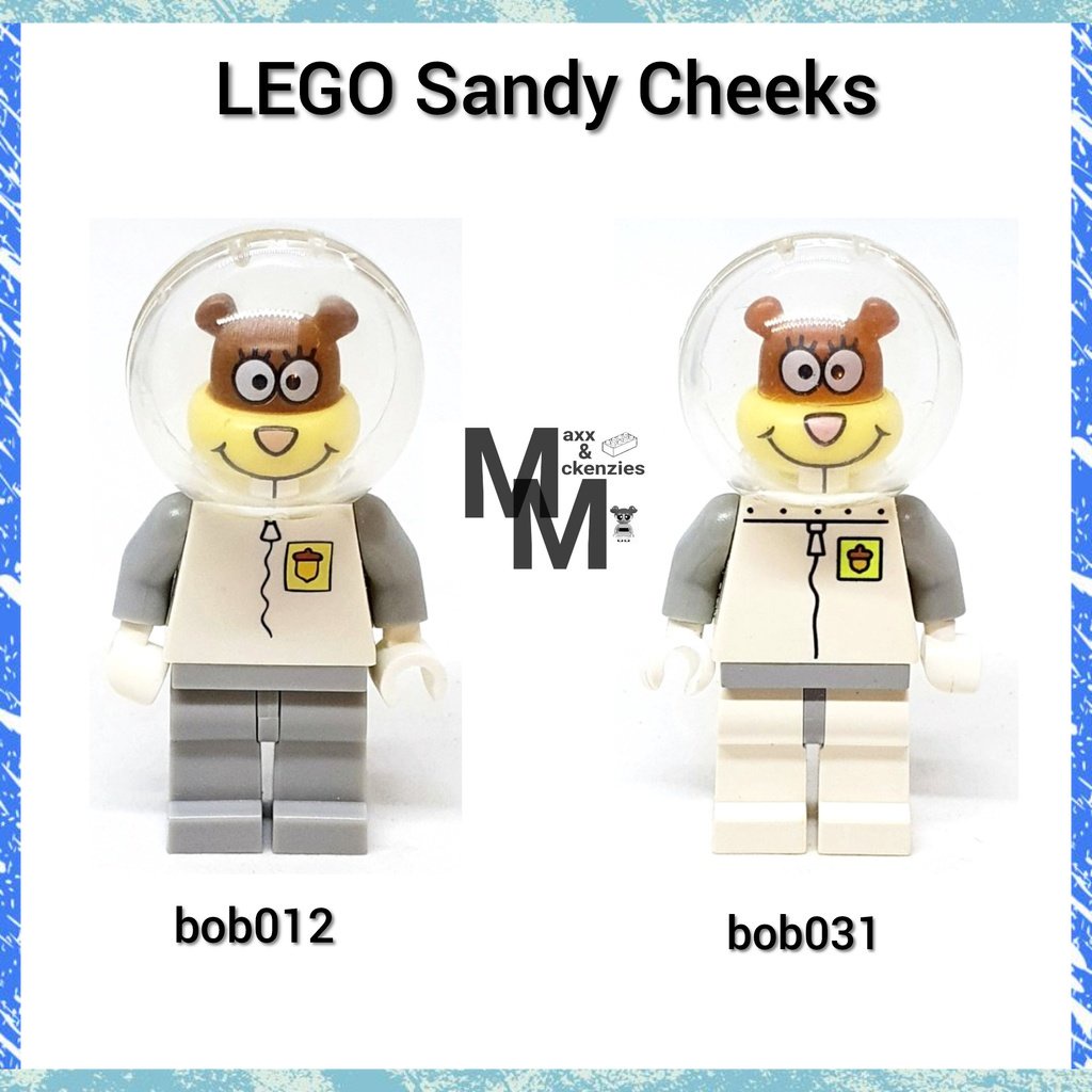 Sandy Cheeks LEGO SpongeBob SquarePants Minifigure | Shopee Malaysia