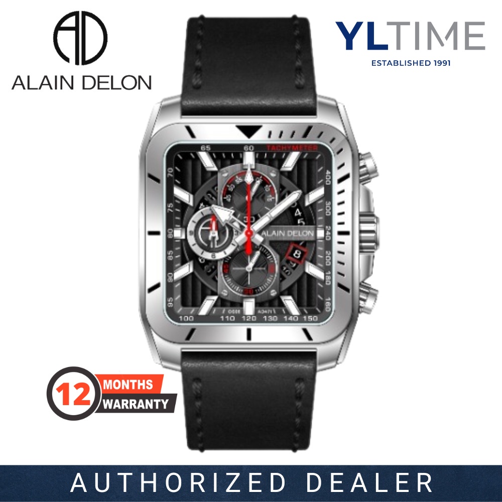 Alain Delon Gent AD471-1332C Chronograph Quartz Watch (100% Original ...