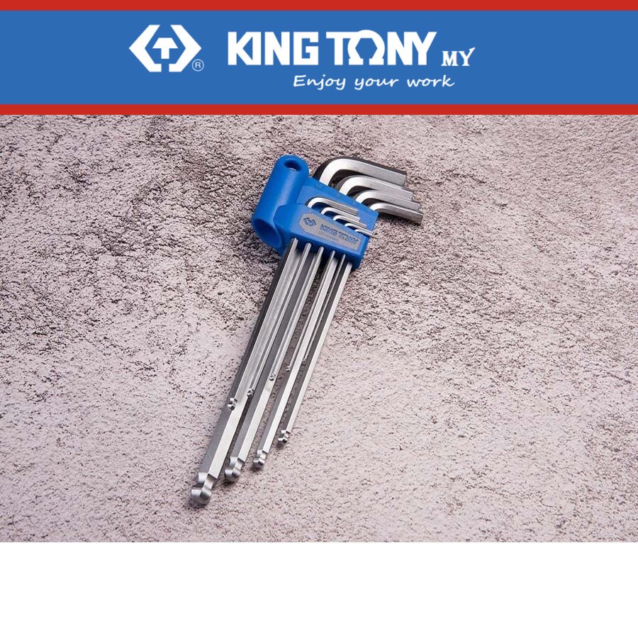 King Tony 9 PC. Extra Long Ball Hex Key Set/ Allen Key | Shopee Malaysia