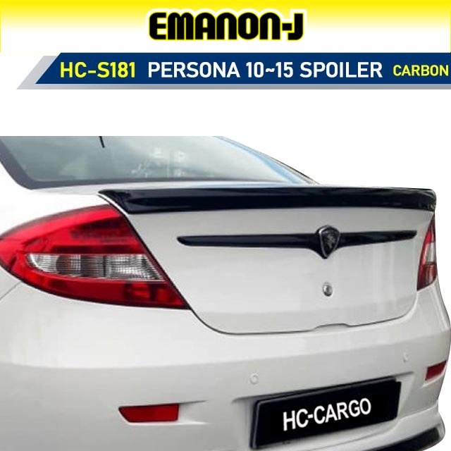 Proton Persona Old Elegance 2008 - 2015 Oem ABS Lip Spoiler Ducktail ...