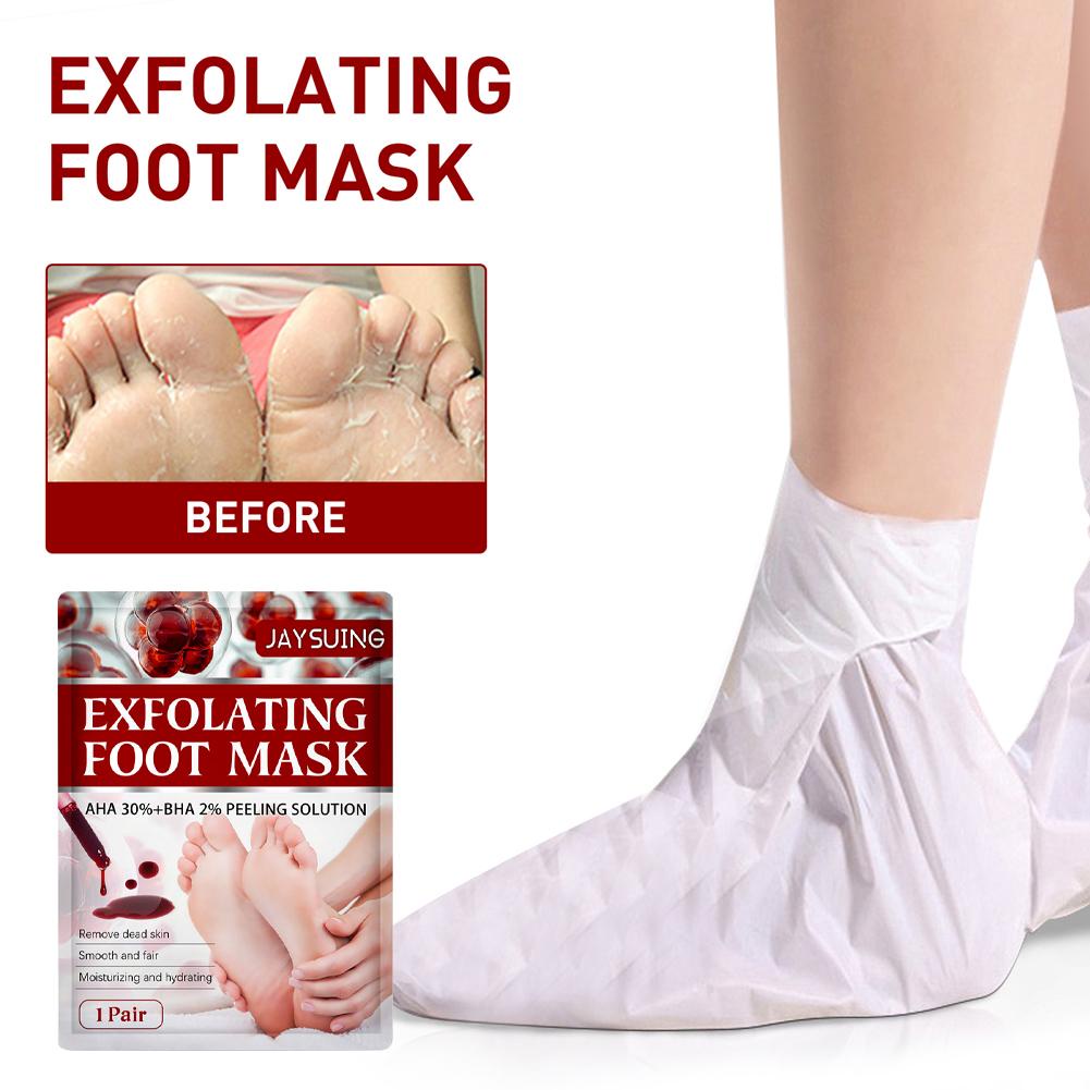 AHA Exfoliating Foot Mask Anti-cracking Heel Removing Dead Skin ...