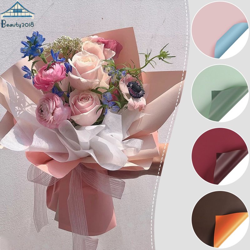 DIY Flower Wrapping Paper Handmade Thickened Wrapper Decoration Double ...
