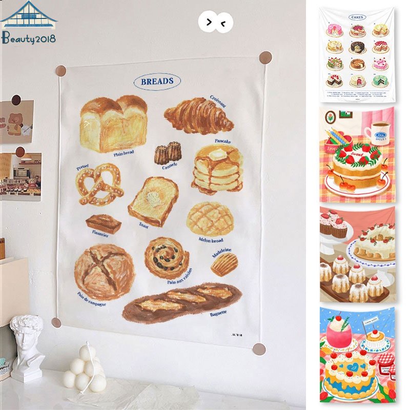 INS Wall Hanging Cloth Ins Wall Decor Mini Tapestry Wall Art Decorative ...