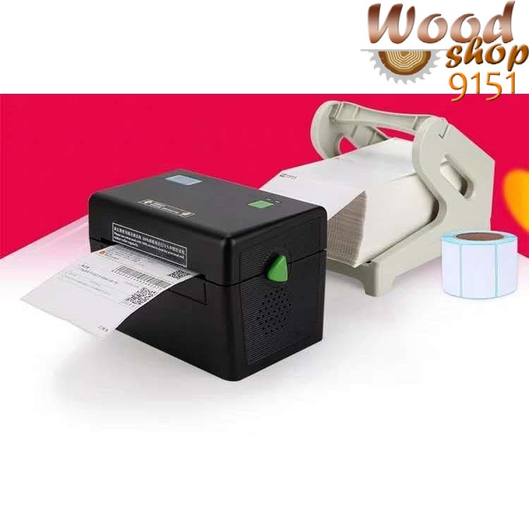 Thermal Printer Barcode Label Address Printing Receipt Note sticker ...