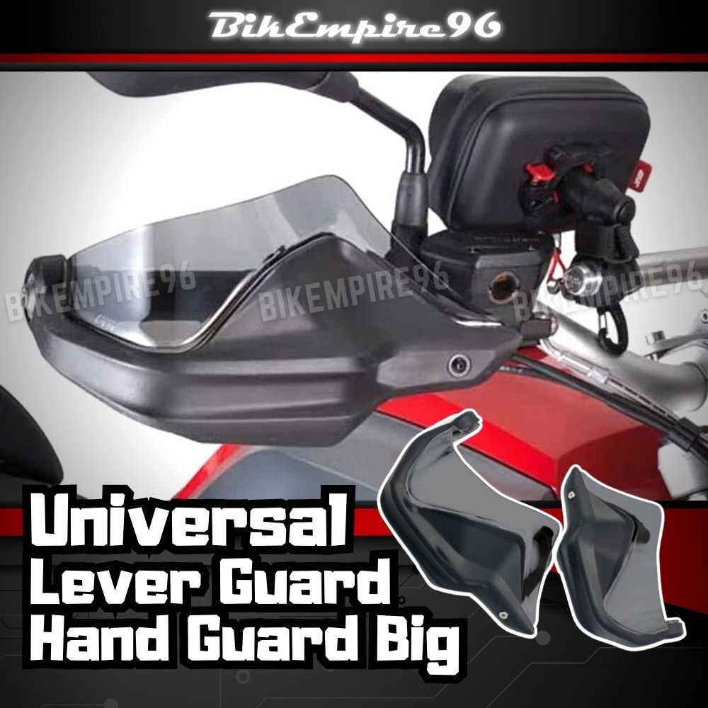 Universal Motorcycle Lever Guard Hand Guard Big Protection for Hand ...