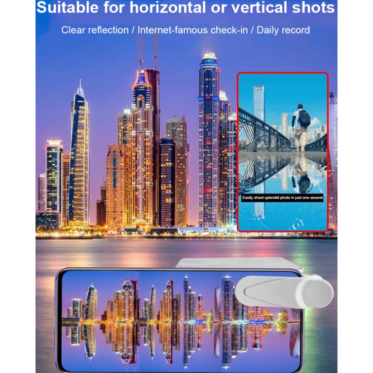 Mirror reflection for phone camera Outdoor Adventure Mobile Reflection ...