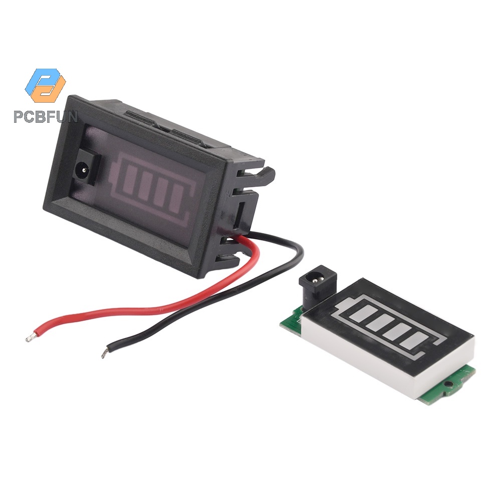 Pcbfun 1s-5s Lithium Battery Level Indicator Capacity Display Battery ...