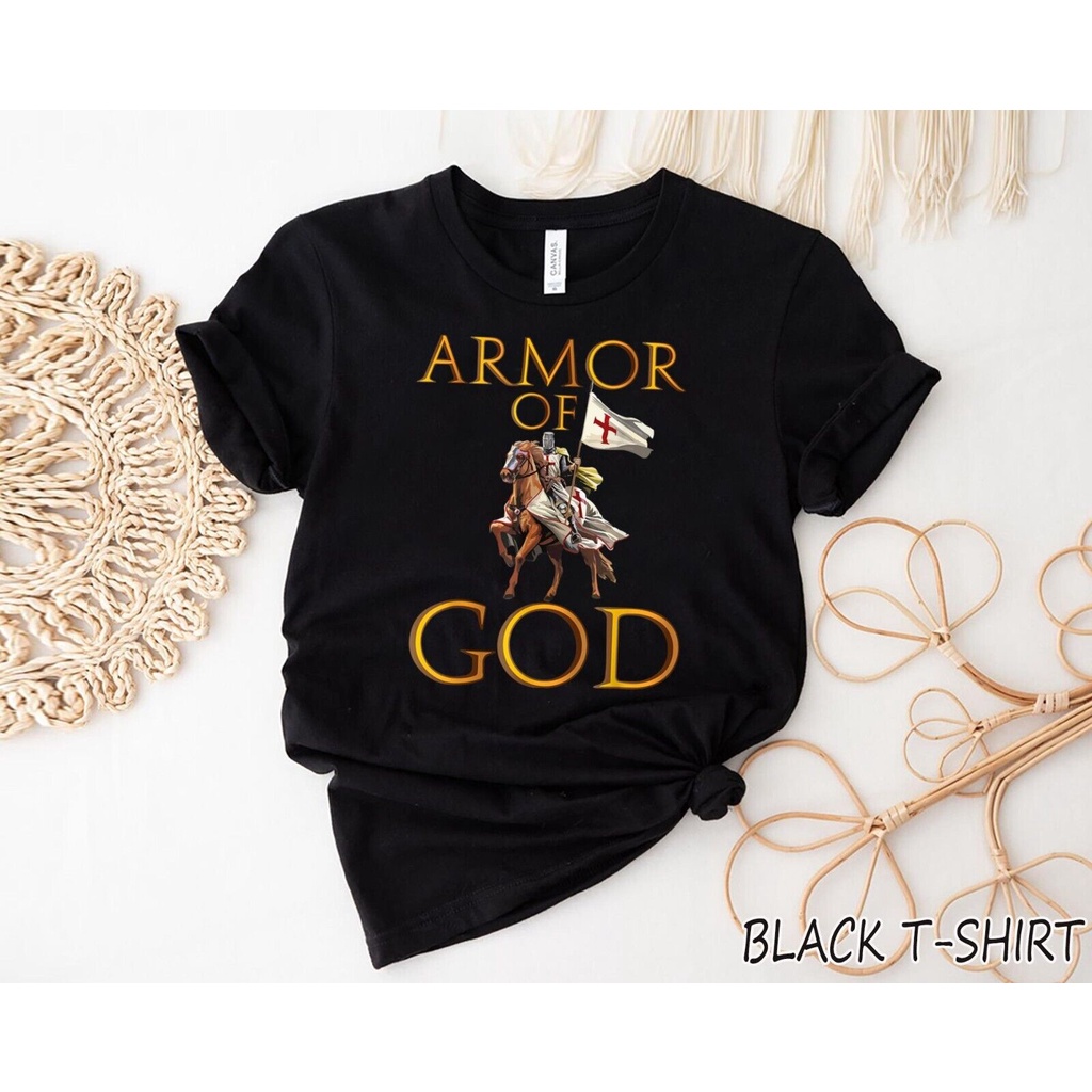 Armor Of God Ephesians Bible Verse Religious Christian Tshirt | Shopee Malaysia