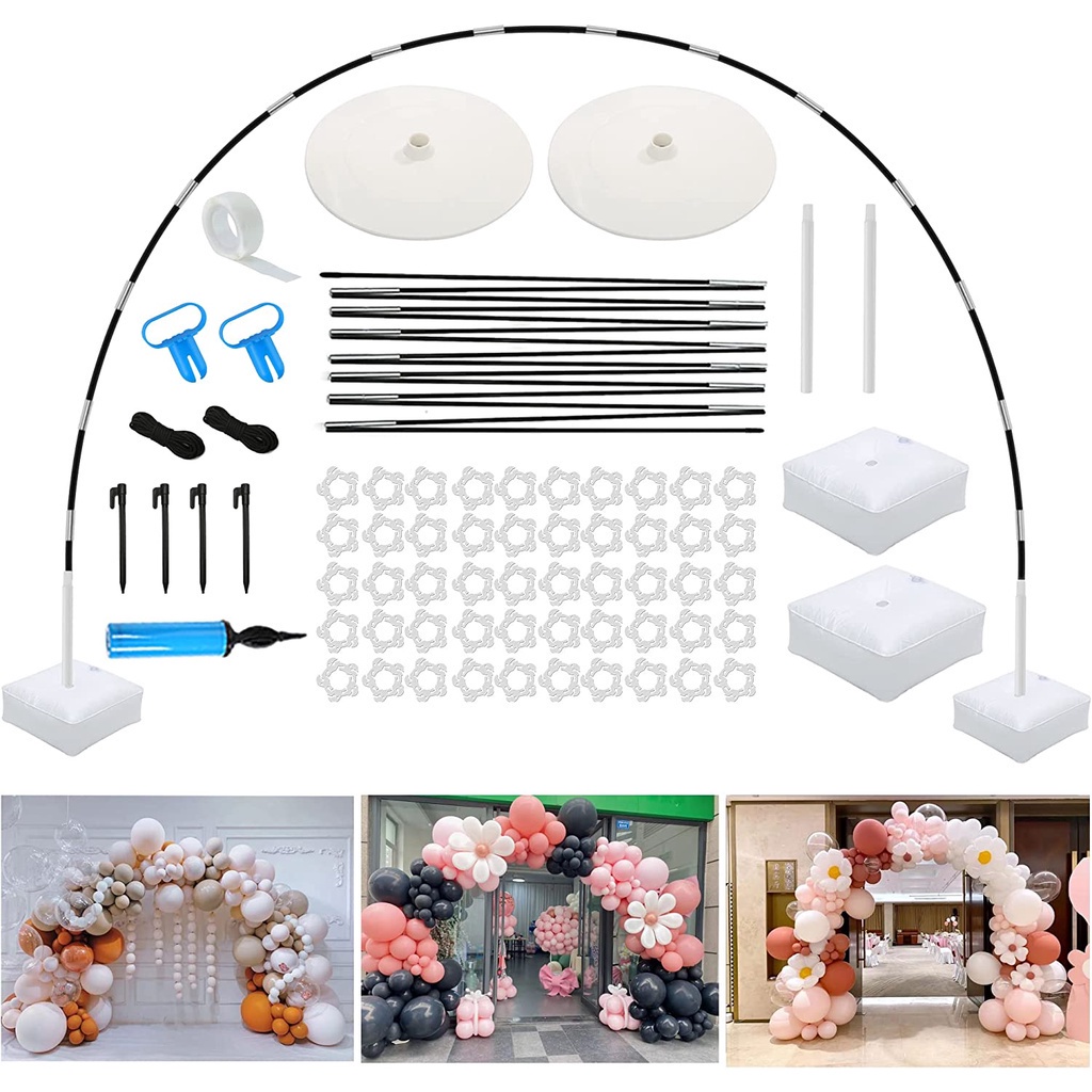 XIN Balloon Arch, Innovation Large Sturdy Balloon Arch Kit,10Ft Wide ...
