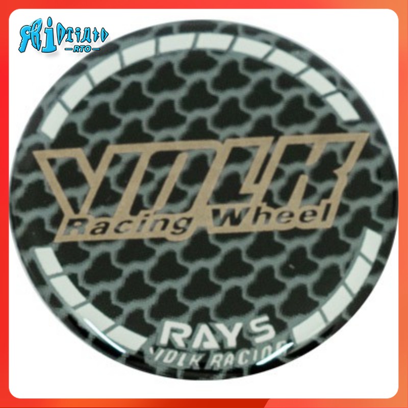 RTO 4PCS/lot 45MM Car Wheel Center Cap Emblem Sticker For OZ RACKING ...