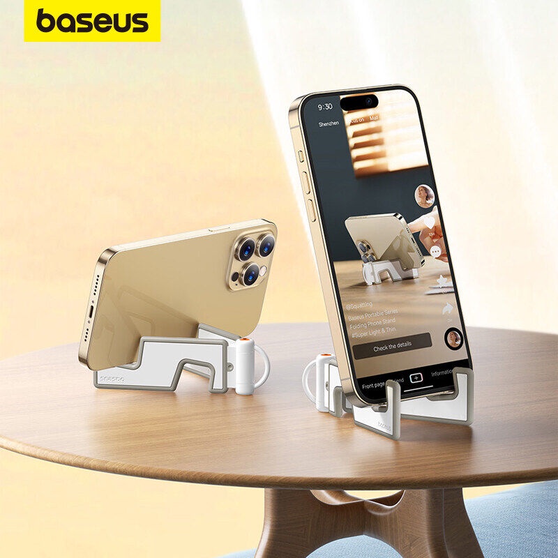 Baseus Stable Light Portable Folding Phone Stand Universal Mini Size ...