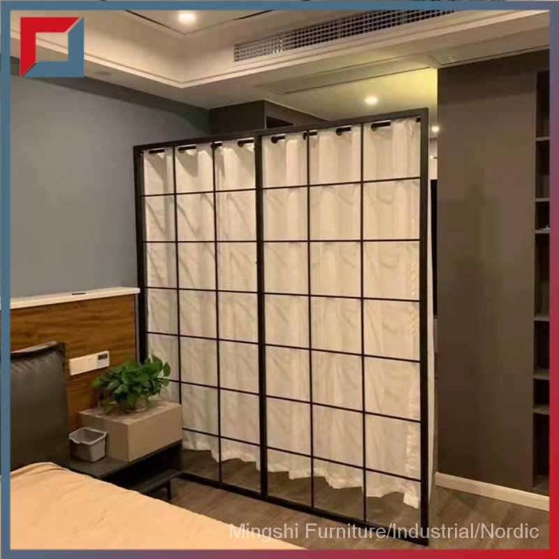 Iron partition, screen decoration, living room, office, porch ...