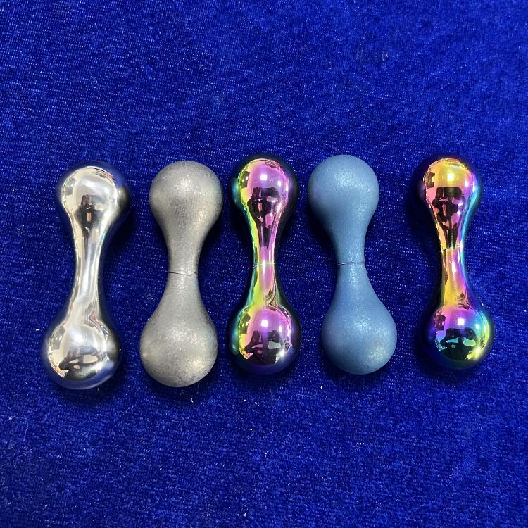 LEASON Titanium Alloy Bone Fidget Spinner begleri Toy Knucklebone ...