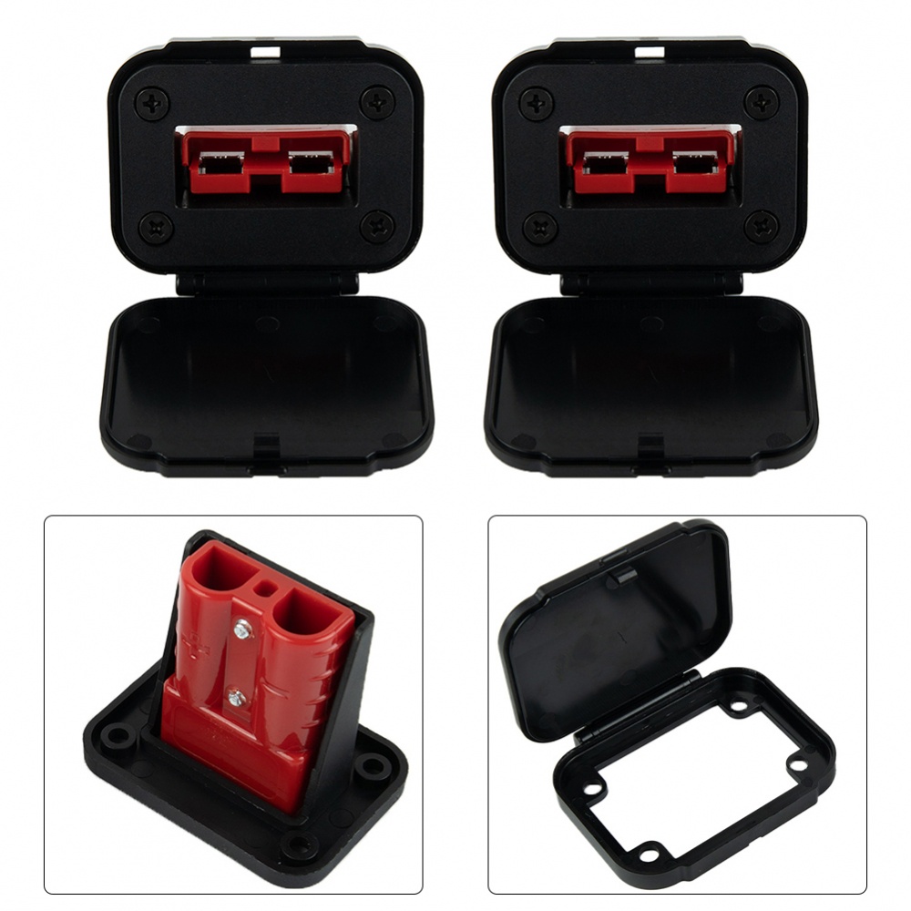 Flush Mount Bracket Panel Cover for Anderson Plug Connector with High ...