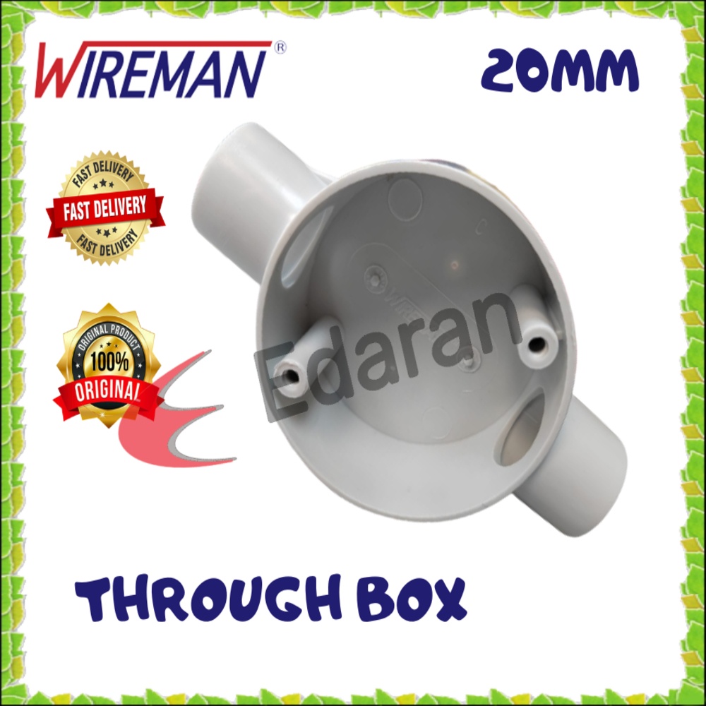 WIREMAN 20MM (3/4") - END BOX , THROUGH BOX , ANGLE BOX , TEE BOX AND ...