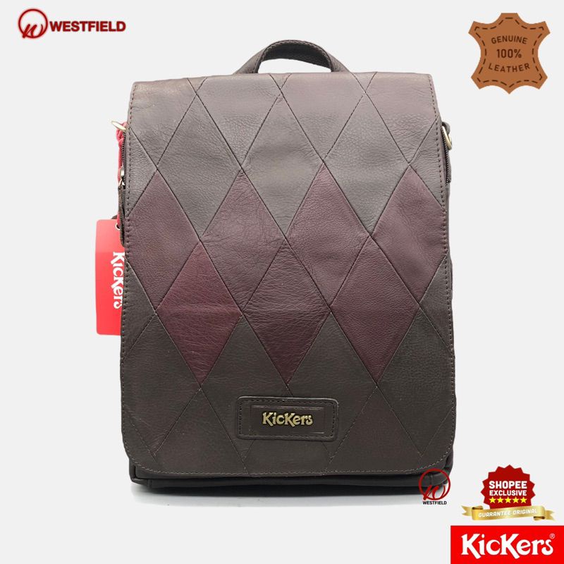 🔥NEW ARRIVALS🔥 KICKERS PREMIUM LEATHER 3 IN 1 BACKPACK & SLING BAG ...
