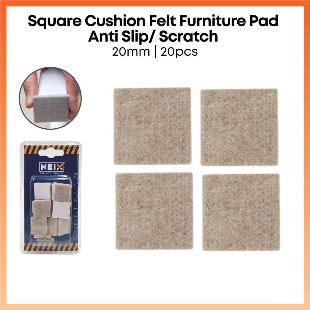 [READY STOCK] Self Adhesive Anti-Slip Pads Table leg Covers Floor ...