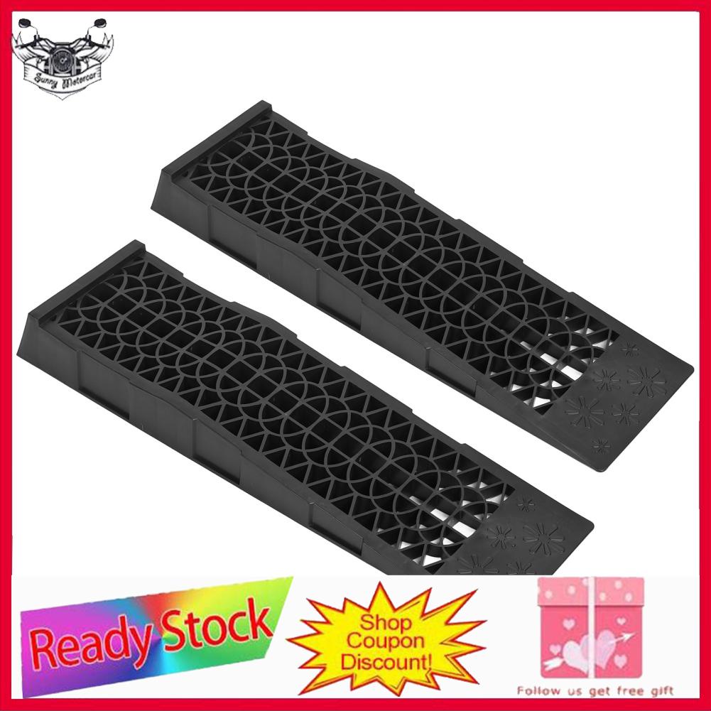 Sunnyhousess Low Car Ramps Plastic Automotive Ramp for Maintenance ...