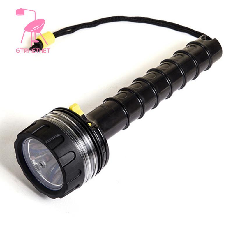 Scuba Deep Diving Light Professional Powerful Flashlight Underwater ...