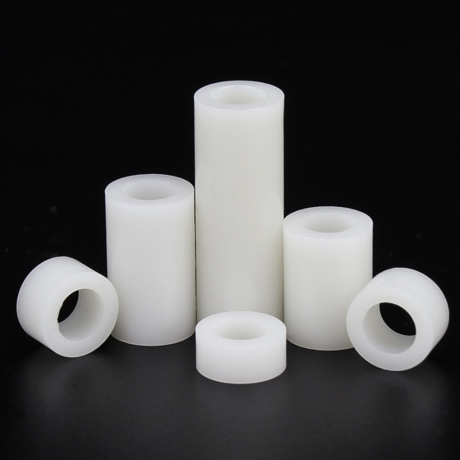 [WDY] M8/M10/M12 Round Hole ABS Plastic Isolation Column Hollow Support ...