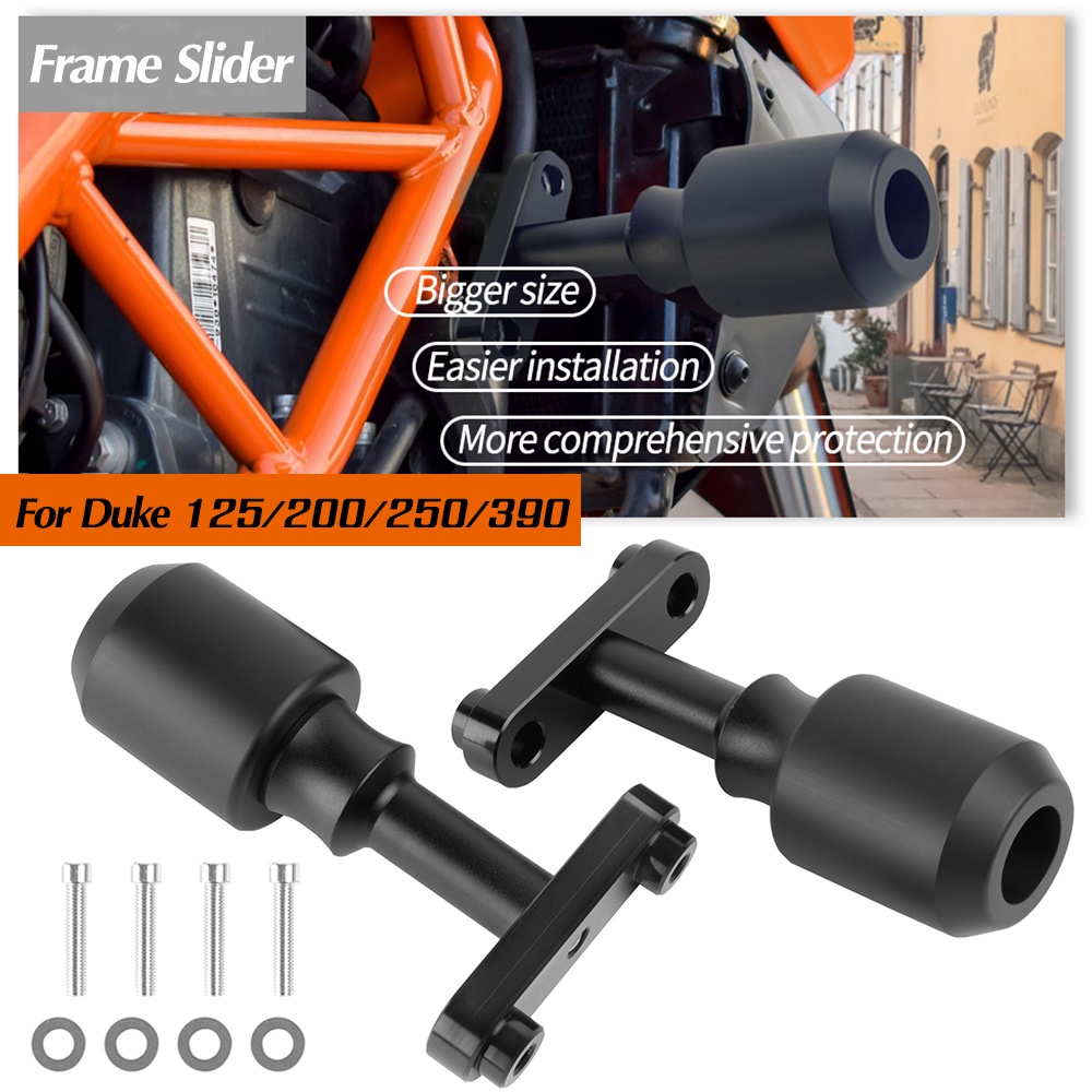 Frame Slider Crash Protector Guard Falling Protection for KTM Duke390 ...