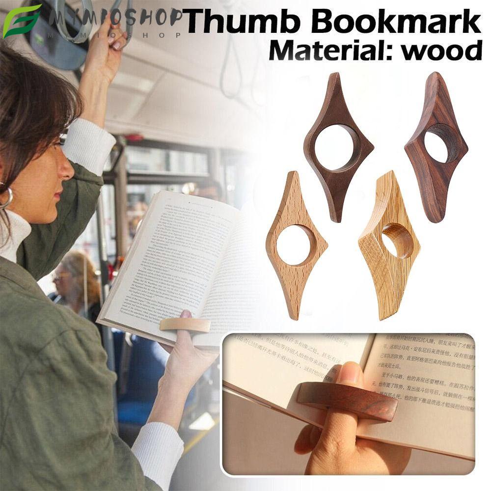 MIOSHOP Thumb Bookmark High Quality For Office Book Lovers One Hand ...