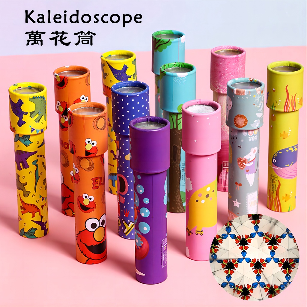 Kaleidoscope Medium Polygonal Mirror Children Science Experiment ...