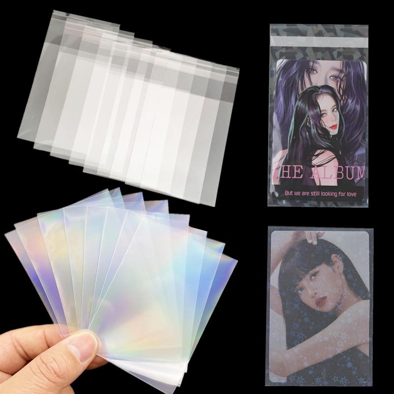 Set of 50 sleeves with 57*88mm covers for lomo photos, photo cards ...