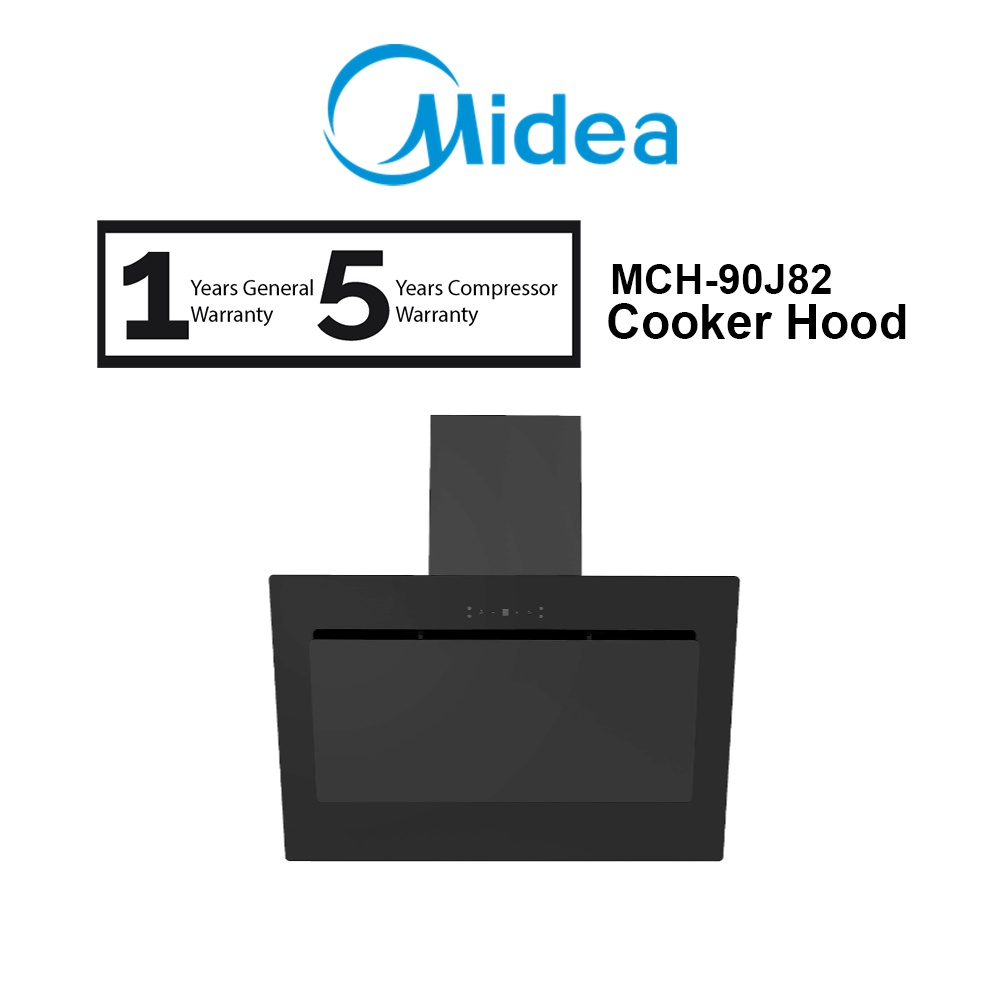 Midea 1400m3/hr Cooker Hood MCH-90J82 with Gesture control MCH90J82 (3 ...